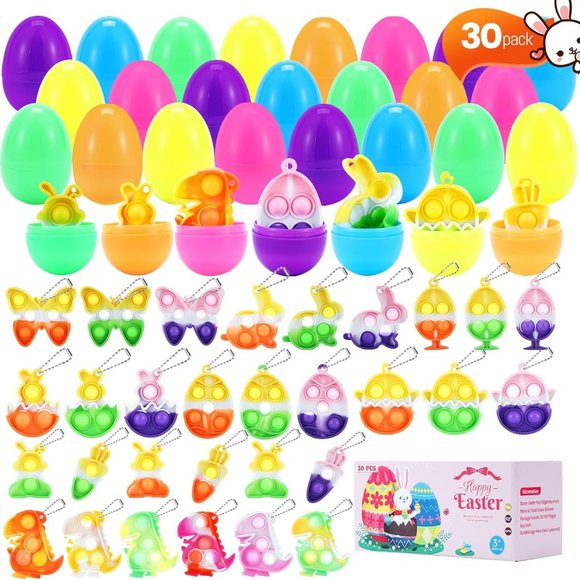 Other | 3 Pcs Pop Easter Basket Stuffers For Kids Easter Egg Fillers ...